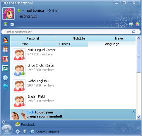 Download versi terbaru QQ dalam bahasa Inggris secara gratis di CCM - CCM